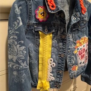 Handmade | Jackets & Coats | Kids Denim Jacket With Fun Patches | Poshmark
